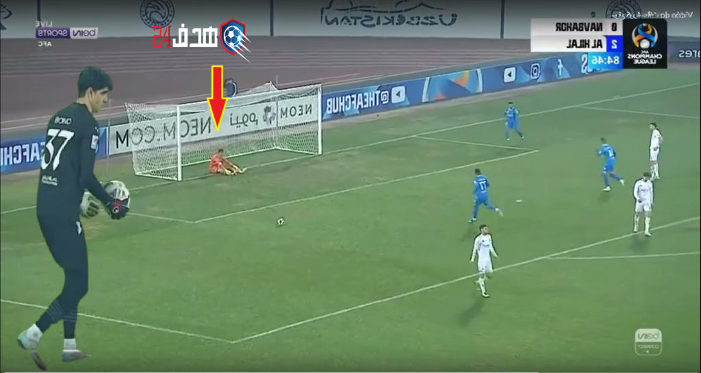 أسيست ياسين بونو وهدف الدوسري السينمائي في دوري أبطال اسيا - Hadaf 24