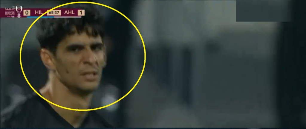 ردة فعل بونو الغاضبة بعد تلقي هدف فرمينو في نصف نهائي كأس السوبر السعودي - Hadaf 24