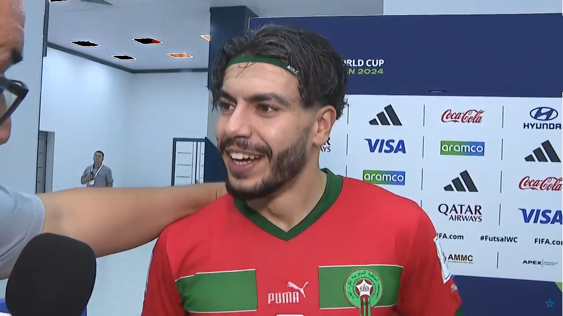 تصريح سفيان الشعراوي بعد التأهل إلى دور ربع كأس العالم - Hadaf 24